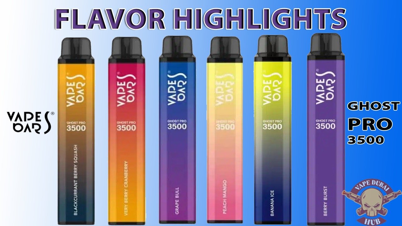 Ghost Pro 3500 Disposable Vape In UAE | Top Vape For Vapers